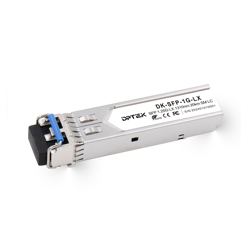 DPTEK 1-Port 1.25G SFP Single Mode Module – Cable Applications