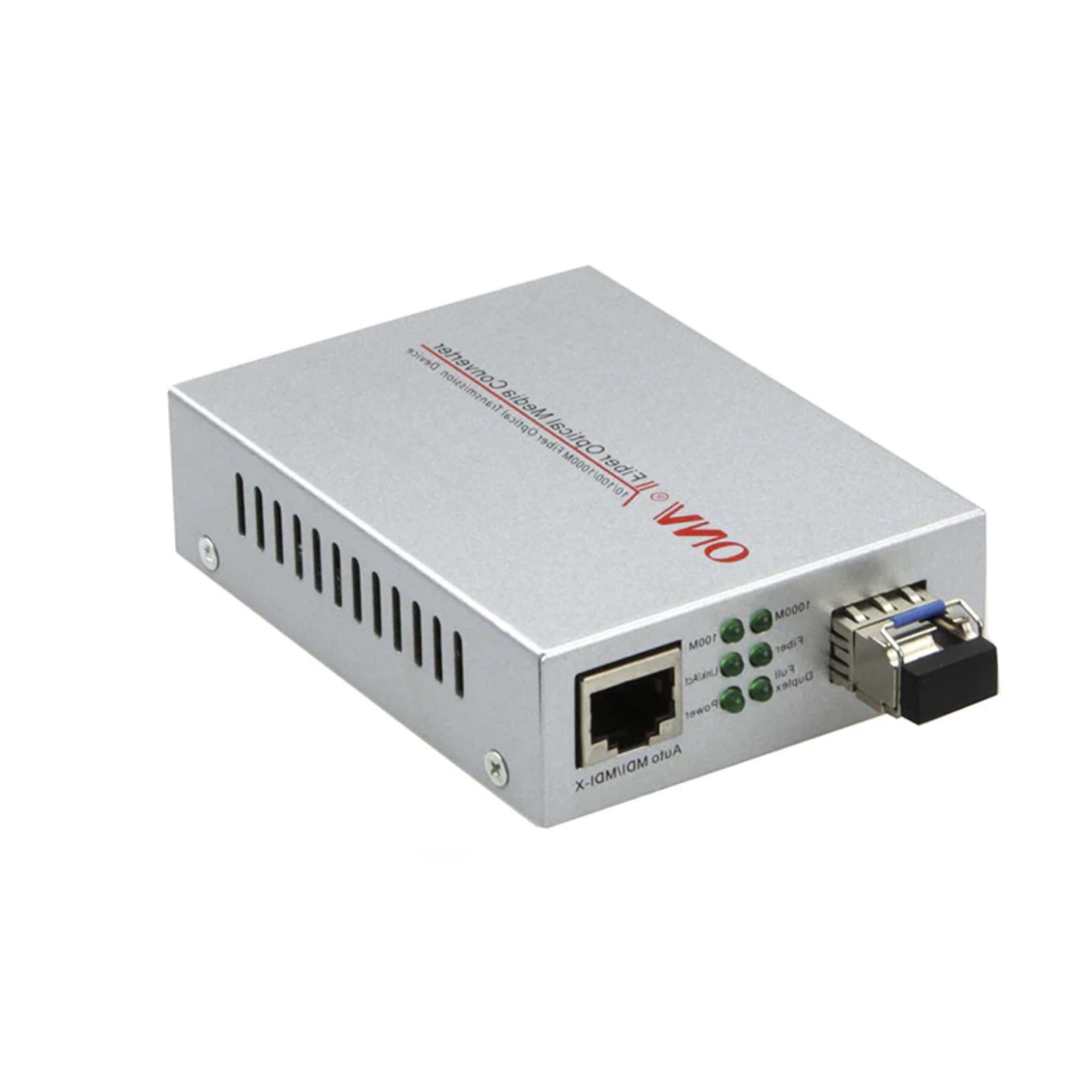 ONV Fibre LC Gbic Single Mode to Gigabit UTP Converter – Cable Applications